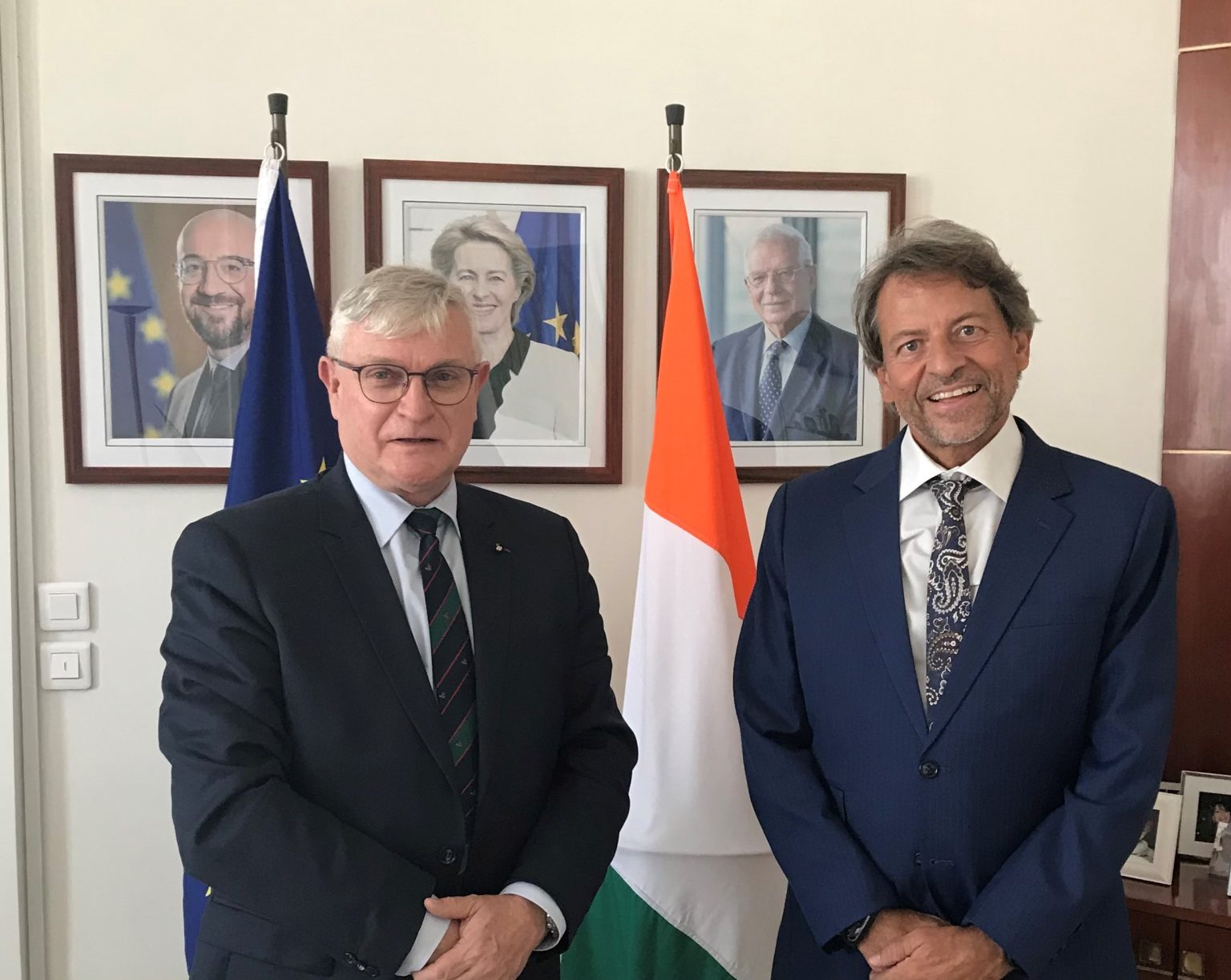 Visit to the European Union Delegate in Ivory Coast - Embassy of the ...