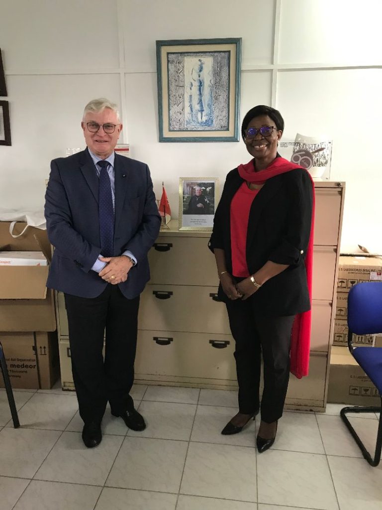 Visit to the Embassy of the UNFPA Representative in Côte d'Ivoire