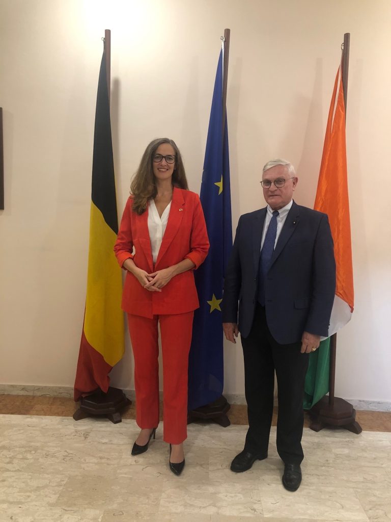 Visit to the Belgian ambassador - Embassy of the Sovereign Order of ...