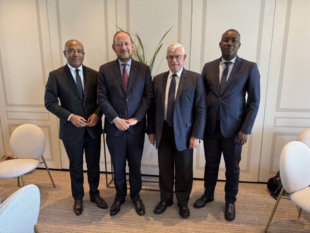 Meeting in Paris - Embassy of the Sovereign Order of Malta to Ivory Coast